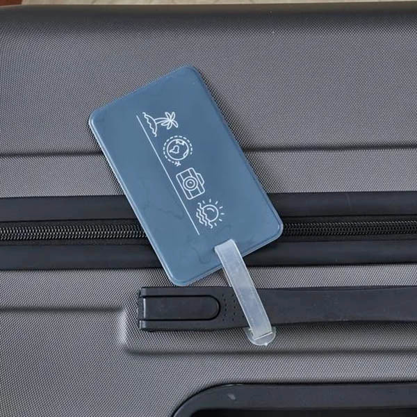 Jet lag luggage tag