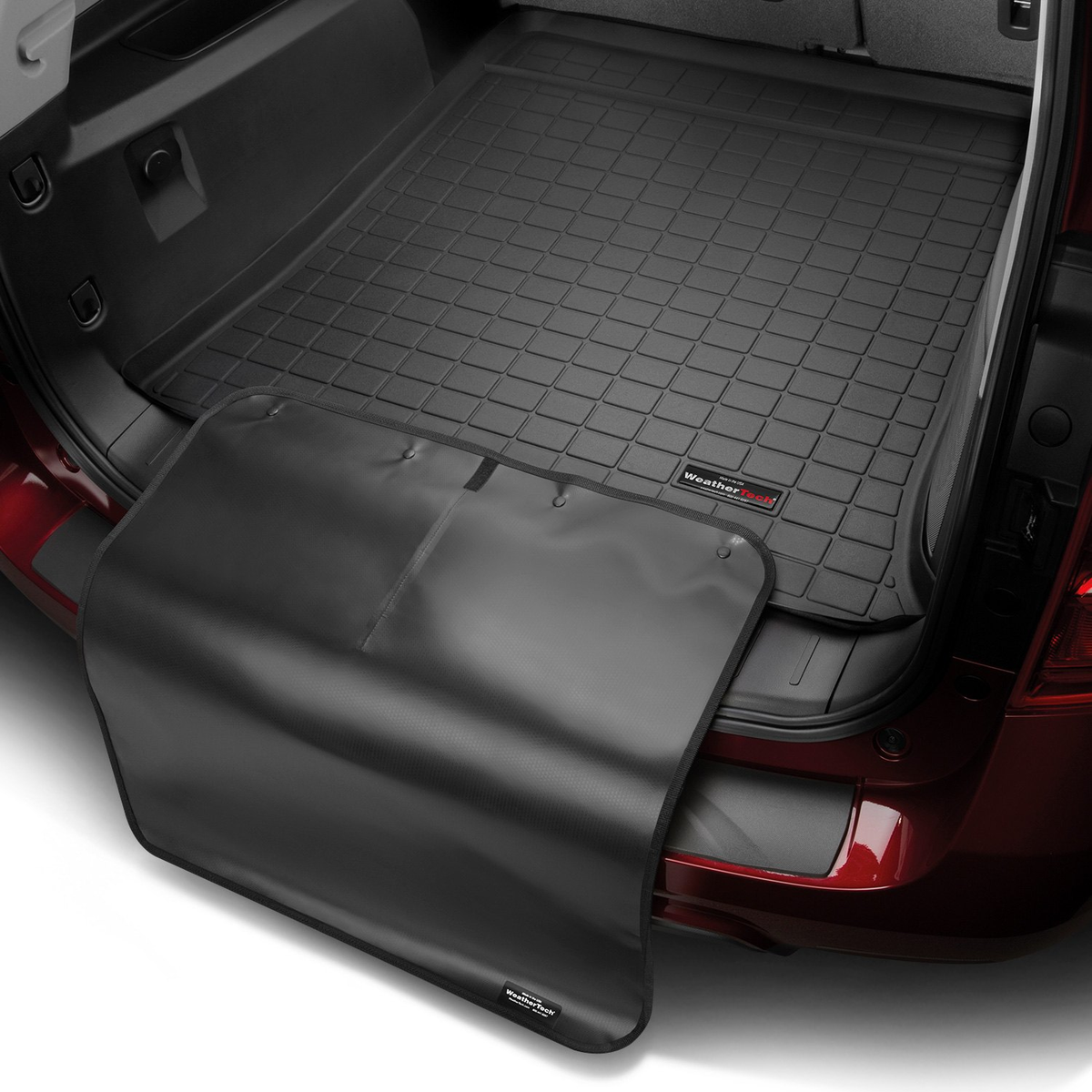 Trunk mats with bumper protector Cargo Trunk Liner WeatherTech Kia C
